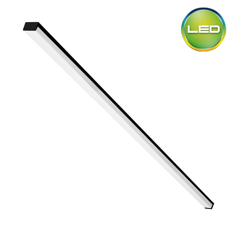 Artefacto Lineal Luz Fría 36W Negro | Sodimac Perú