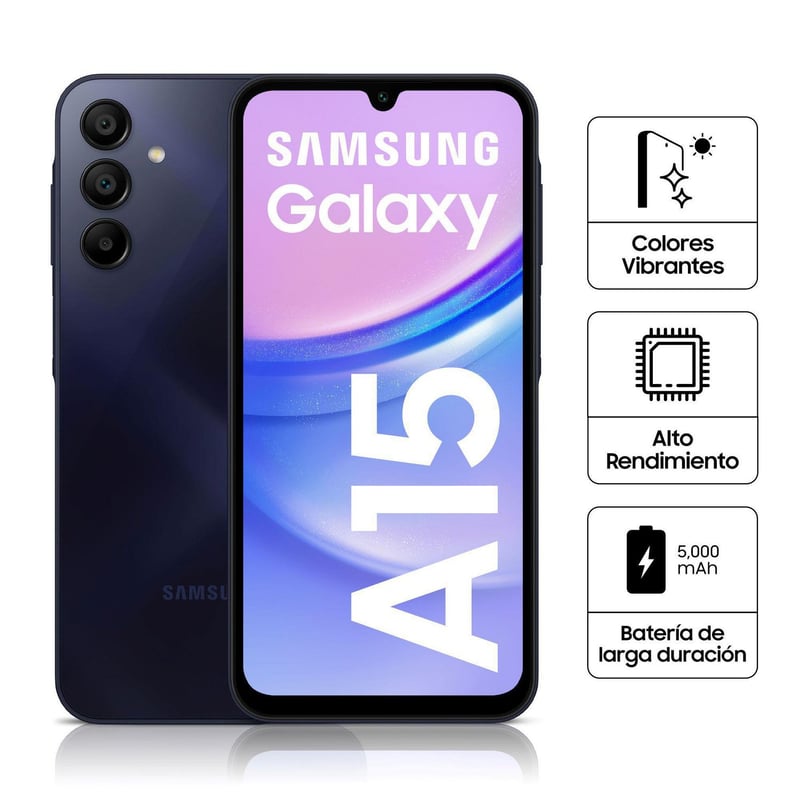 Celular Samsung Galaxy A15 8GB RAM 256GB | Sodimac Falabella