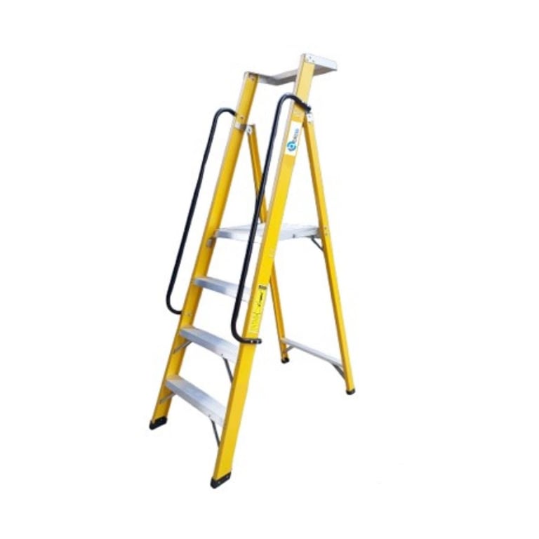 Escalera Plataforma de Fibra de Vidrio 4 Pasos | Sodimac Falabella