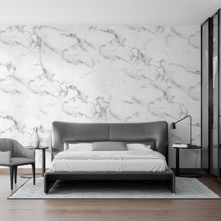 Panel SPC Gris Marmolizado 244x122cm 5mm para Pared | Sodimac Falabella