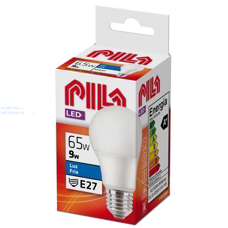 Foco LED Luz Fría 9w E27 Pila | Sodimac Falabella