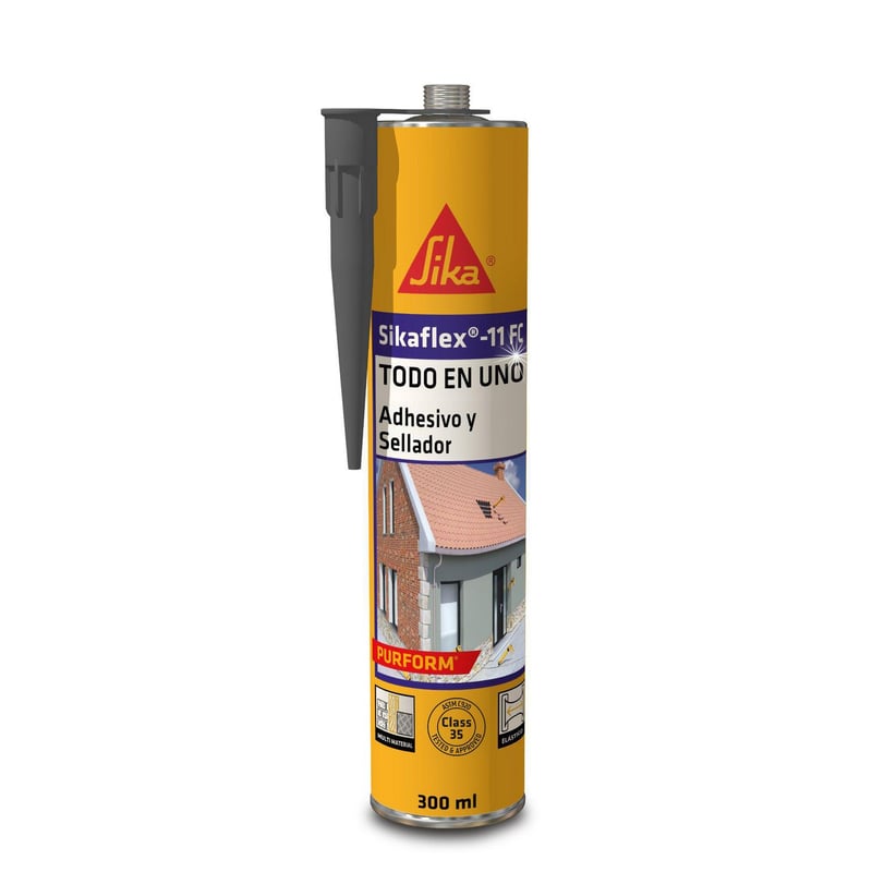 Adhesivo y Sellador de juntas Sikaflex 11FC Purform 300 ml Gris ...