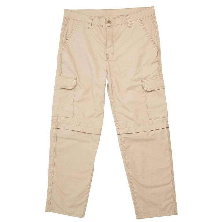 Pantalón Cargo Ripstop Desmontable Beige | Sodimac Falabella