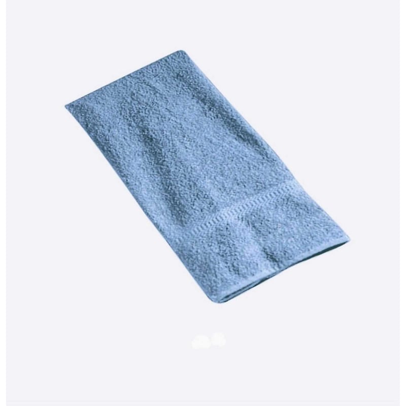 Toalla de Mano Azul Acero 45x60cm | Sodimac Falabella