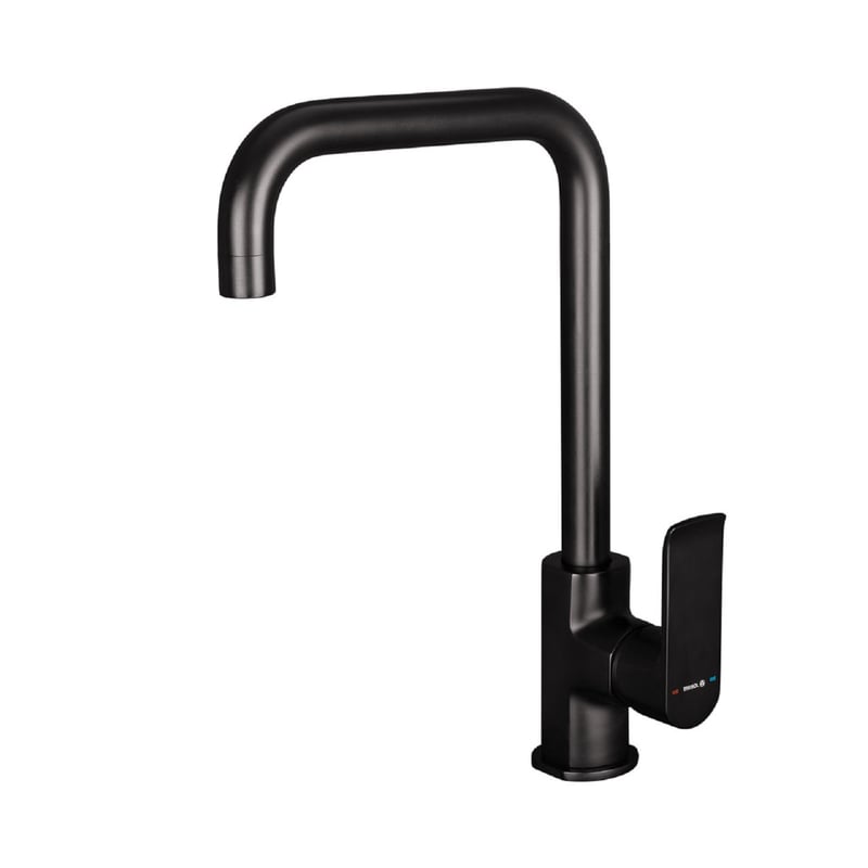 Mezcladora Monomando Negro Mate Tempra | Sodimac Falabella