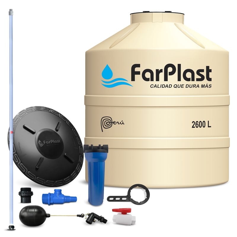 Tanque de agua Arena Fas 2600 L | Sodimac Falabella
