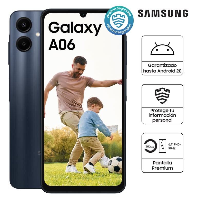 Galaxy A06 4G 64Gb Black | Sodimac Falabella