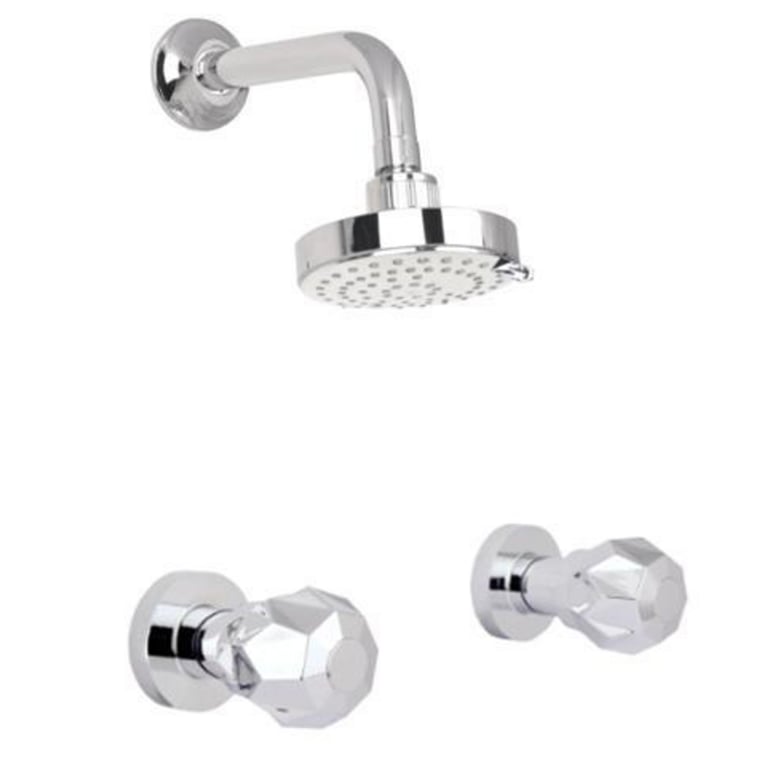 Mezclador Ducha 8" en Bronce sin Union Universal Platino | Sodimac ...