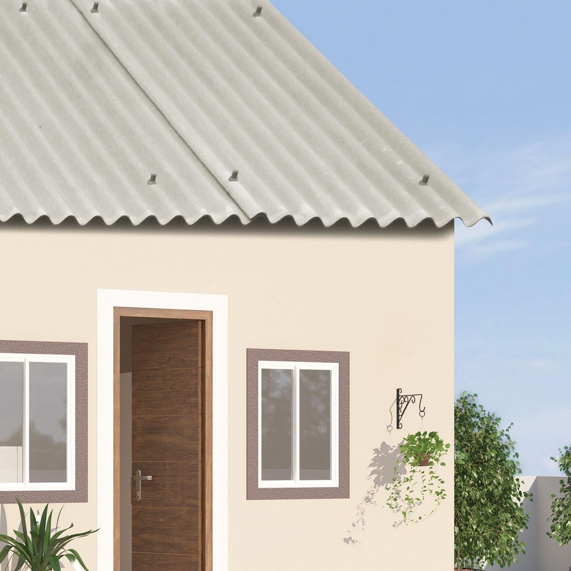 Techo Fibrocemento P4 1.1x3.05mx4mm Eternit | Sodimac Falabella