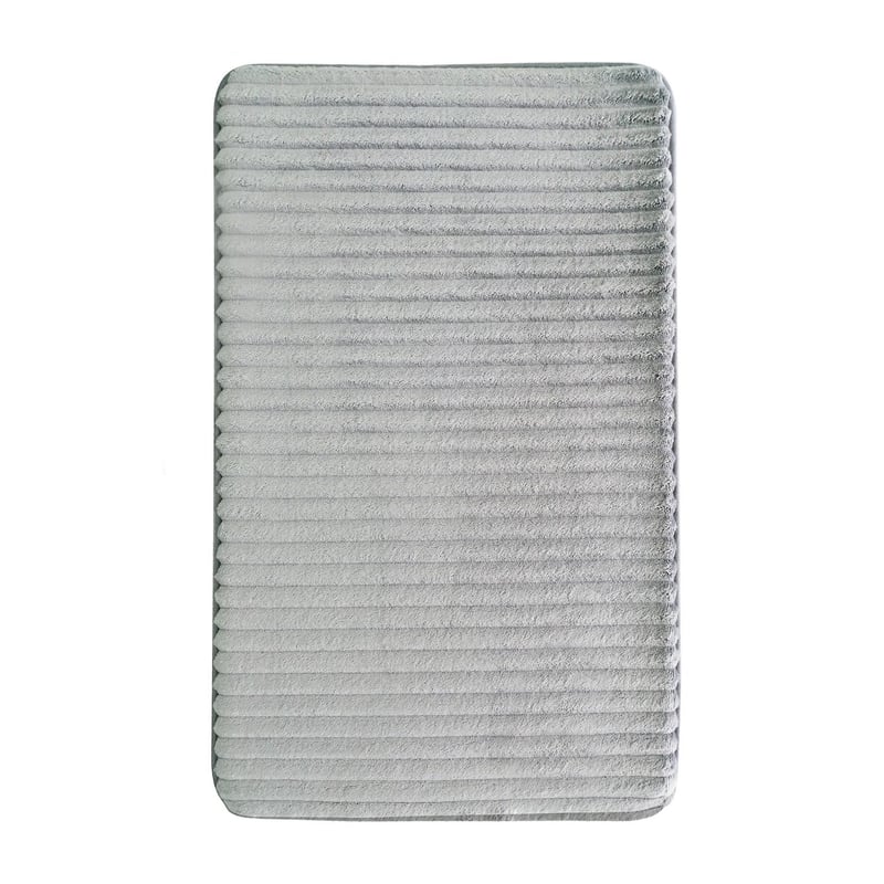 Piso de Baño Rectangular Performance 43x61cm Gris | Sodimac Falabella