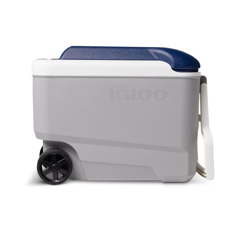 Cooler Maxcold Igloo 40L Gris con Ruedas | Sodimac Falabella