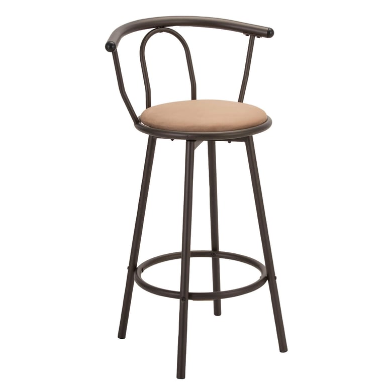 Silla Bar alta giratoria Negro | Sodimac Falabella