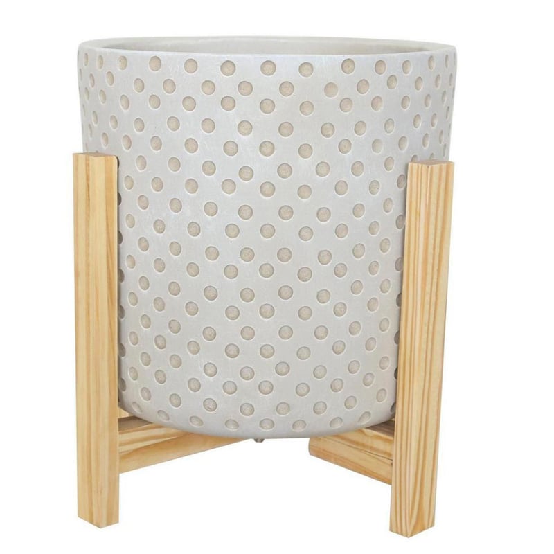 Maceta con Base Arena 29x30cm | Sodimac Falabella