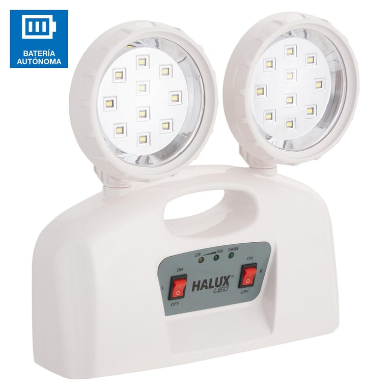 Lámpara de Emergencia 10W 1200lm Halux | Sodimac Falabella
