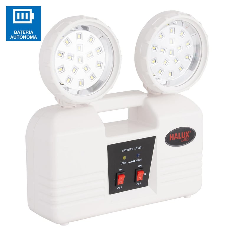 Lámpara de Emergencia LED 1200LM Halux | Sodimac Falabella