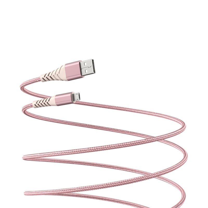 Cable USB a Micro 3m Rose gold | Sodimac Falabella