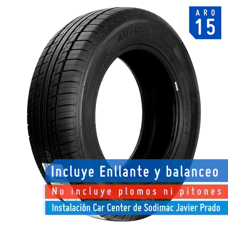 Llanta Autostyle 195/65R15 91H RP26 | Sodimac Falabella