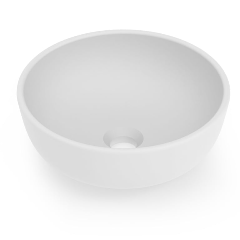 Lavamanos para Sobreponer Roca Domus ER35 Blanco Mate | Sodimac Falabella