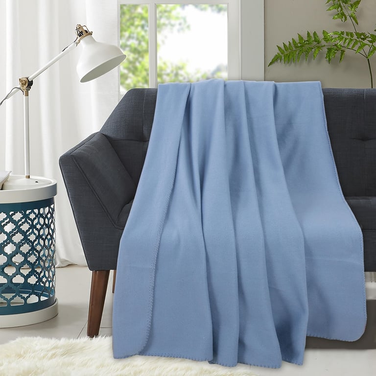 Frazada Polar Blue 2plz | Sodimac Perú