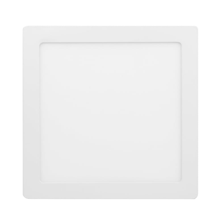 Pack 2 Panel LED Sobrepuesto Cuadrado Luz Fría 18W | Sodimac Falabella