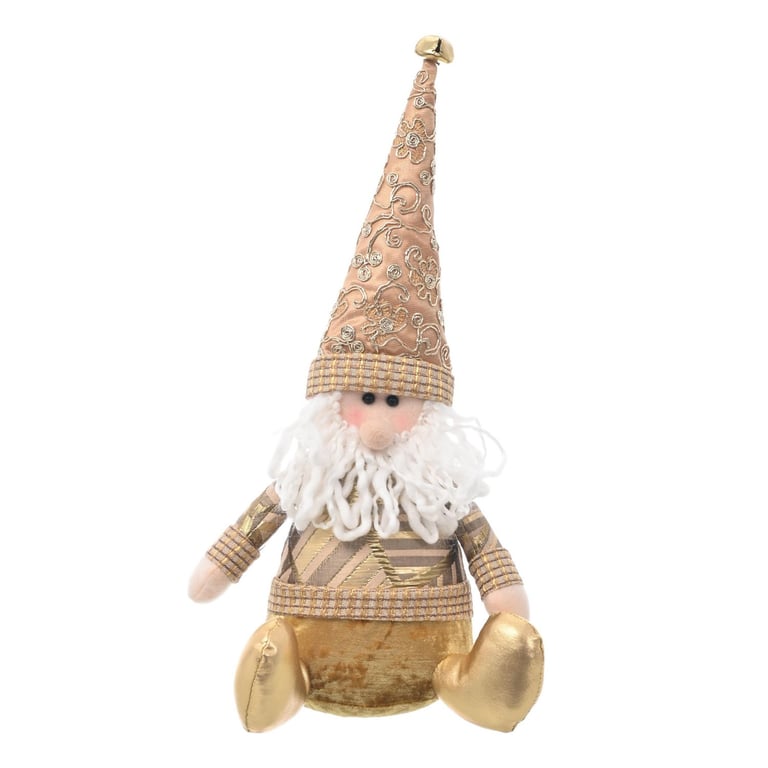 Santa Gold Sentado 30cm | Sodimac Falabella