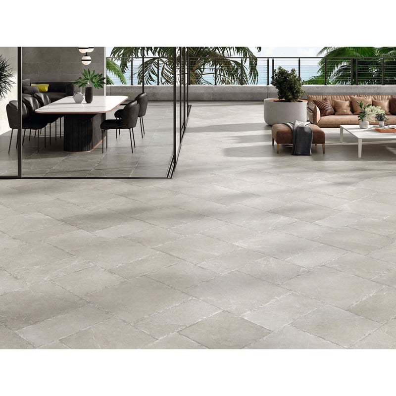 Porcelanato Gris 30x30cm 1.26m2 Rústico Mate | Sodimac Falabella