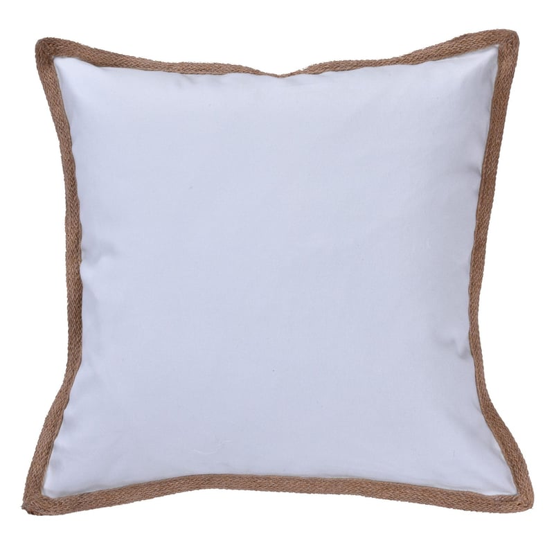 Cojín Ejecutivo Sólido Blanco 50x50cm | Sodimac Falabella