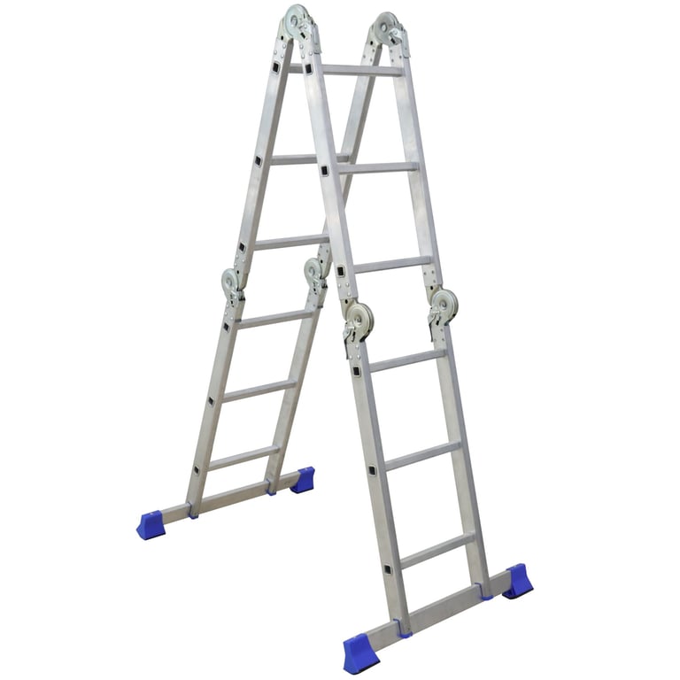 Escalera Articulada de Aluminio 12 pasos | Sodimac Falabella