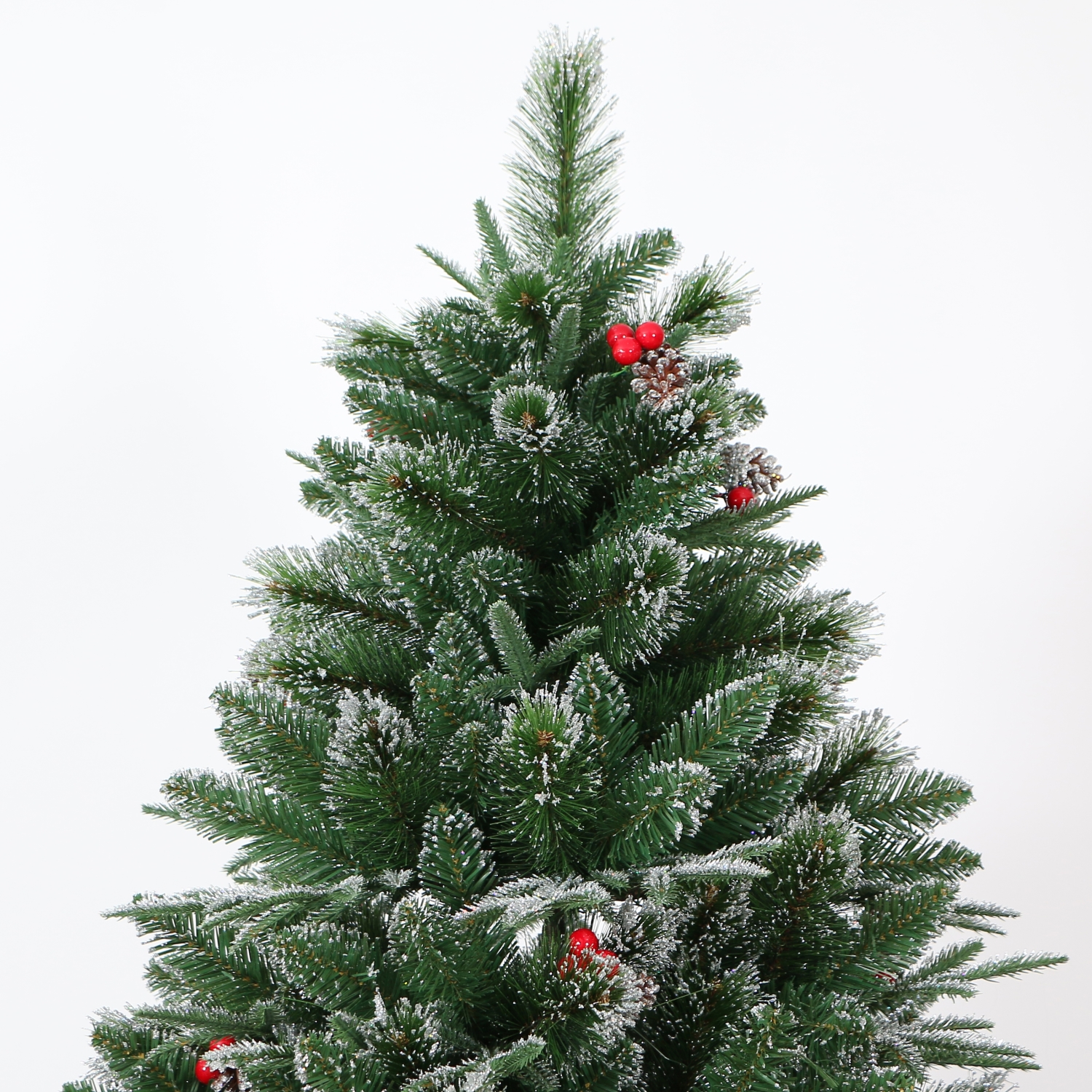 Árbol de Navidad 240cm 1868 Ramas Berries | Sodimac Perú