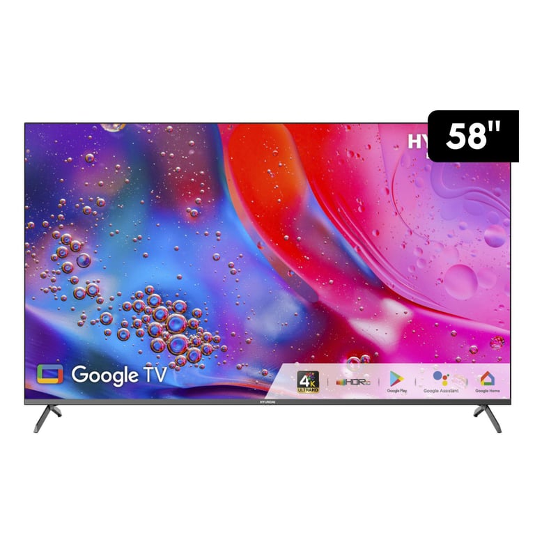 Televisor LED 58" 4K UHD Google TV HYLED5809G4 | Sodimac Falabella