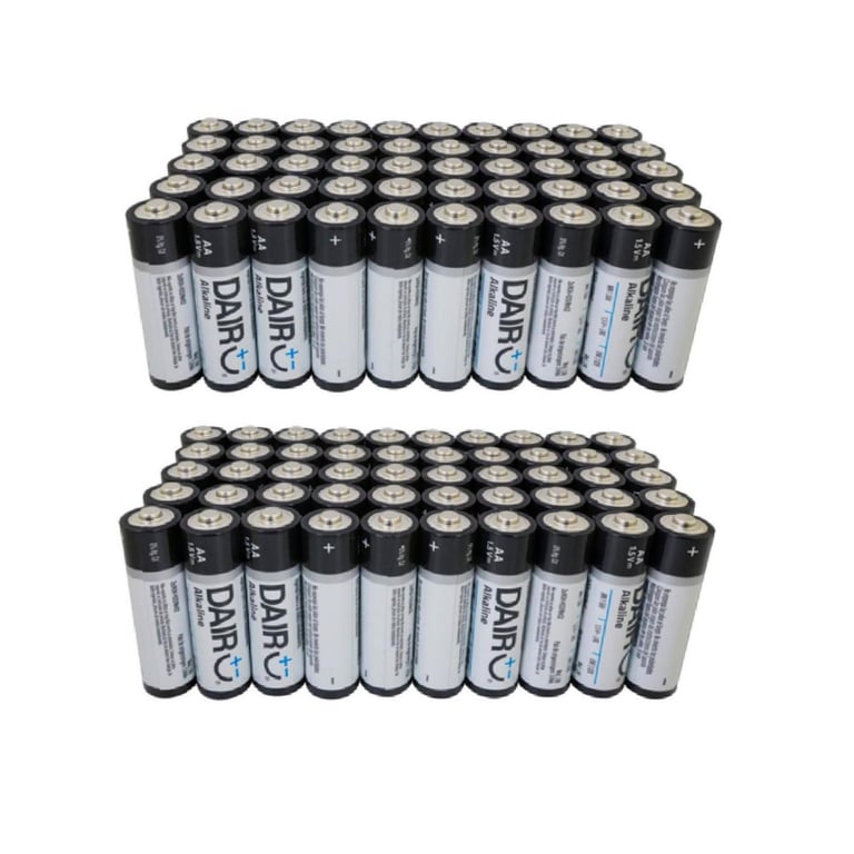 Pack 100 Pilas Alcalinas AA | Sodimac Falabella