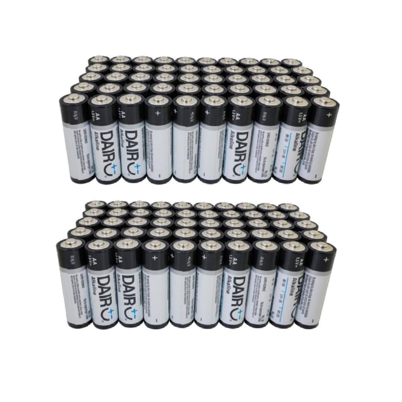 Pack 100 Pilas Alcalinas AA | Sodimac Falabella