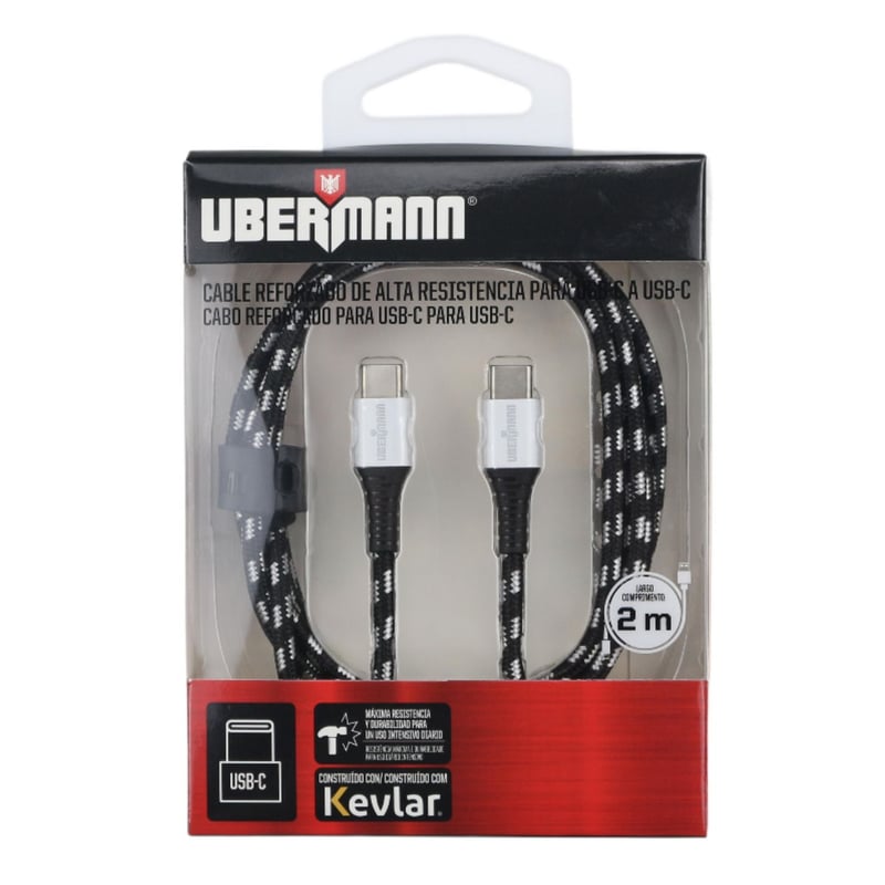 Cable Tipo C a T-C 2M KEV | Sodimac Falabella