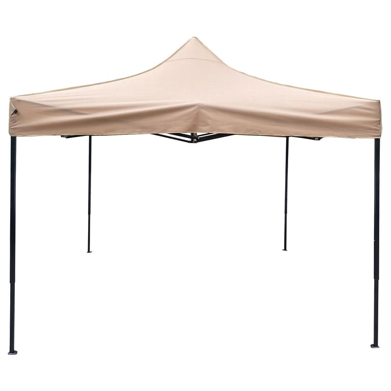 Toldo Plegable 3x3m Protección UPF 50+ Taupe | Sodimac Falabella