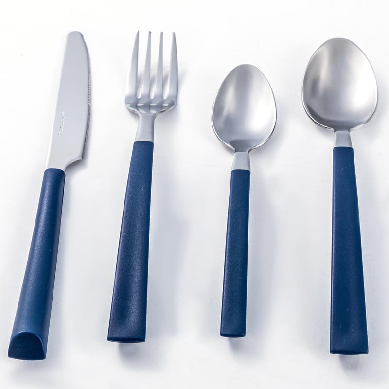 Set de Cubiertos 16 Piezas Mango de Plástico | Sodimac Falabella