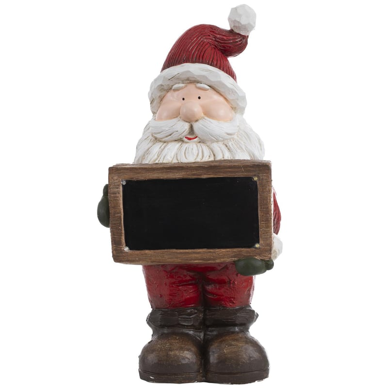 Santa Claus con Pizarra LED Navidad 55cm | Sodimac Falabella