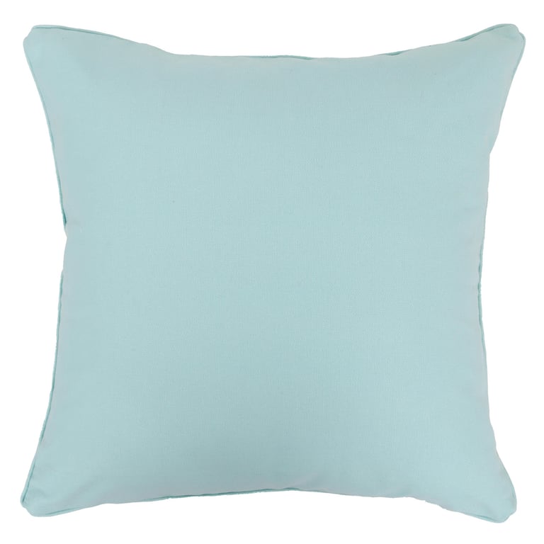 Cojín Nórdio Liso 45x45cm Turquesa | Sodimac Falabella