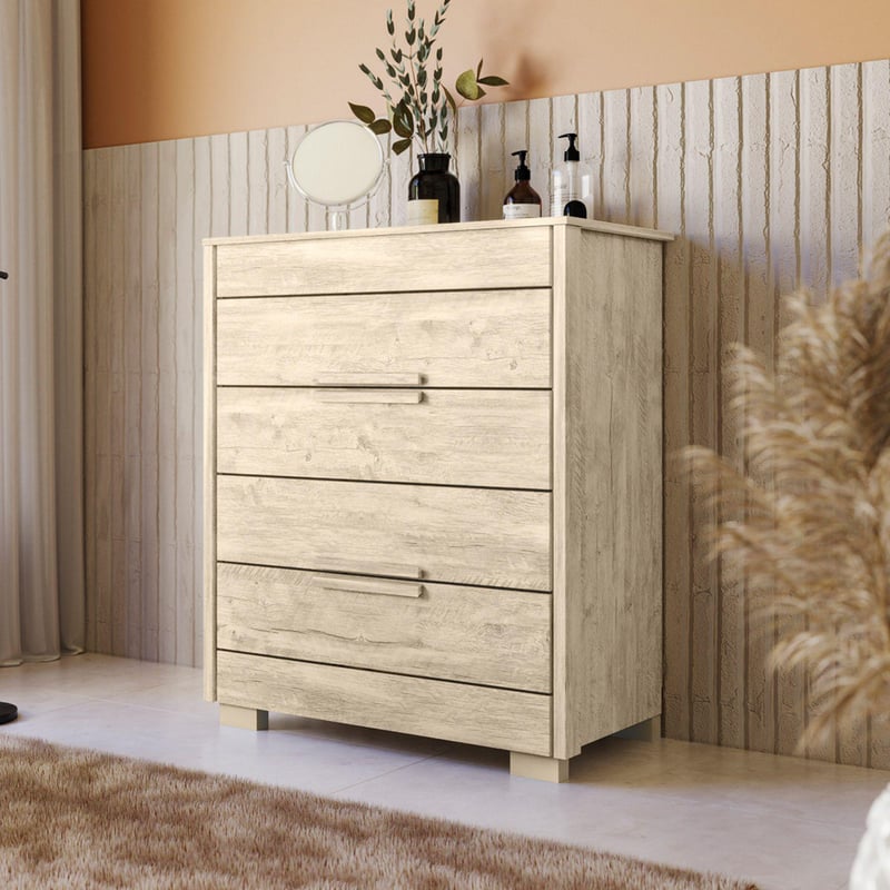 Cómoda Paris 4 Cajones | Sodimac Falabella