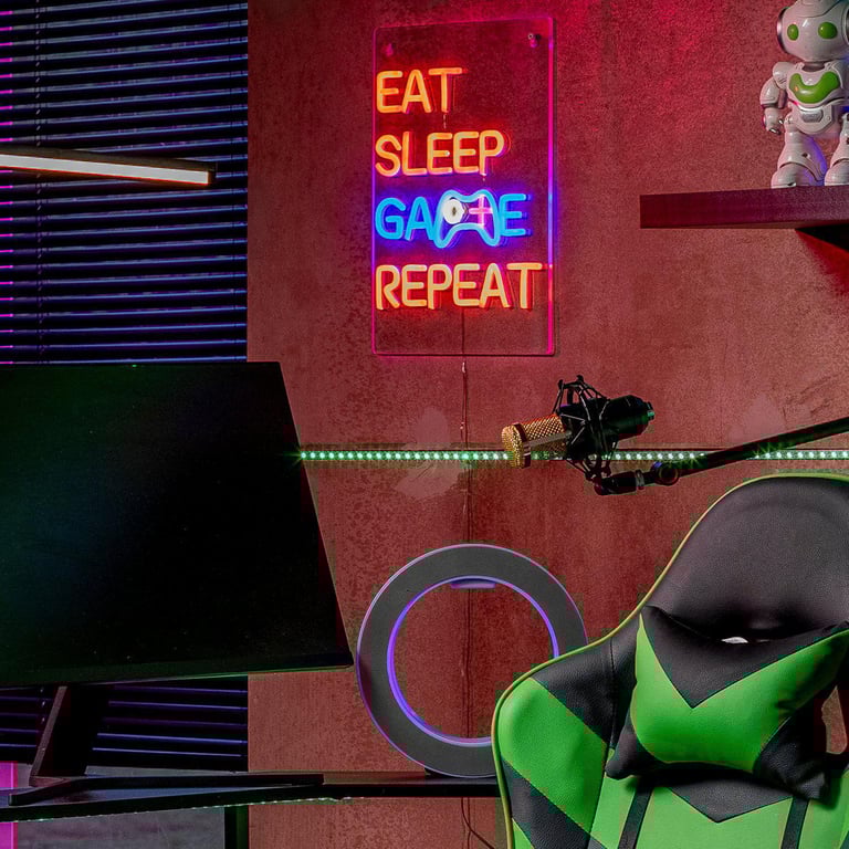 Lámpara LED Neón Gamer | Sodimac Falabella