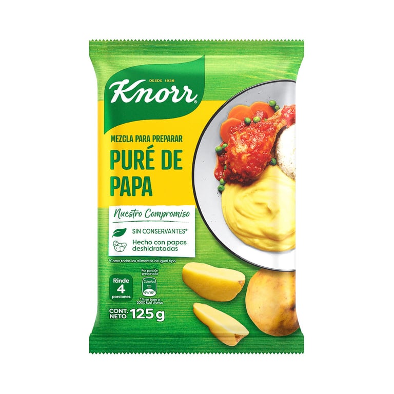 Puré de Papa Knorr 125 g | Tottus Perú
