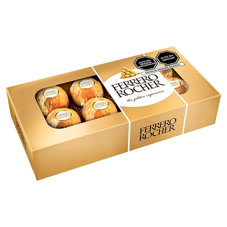 Bombones de Chocolate Ferrero Rocher 100 g | Tottus Perú