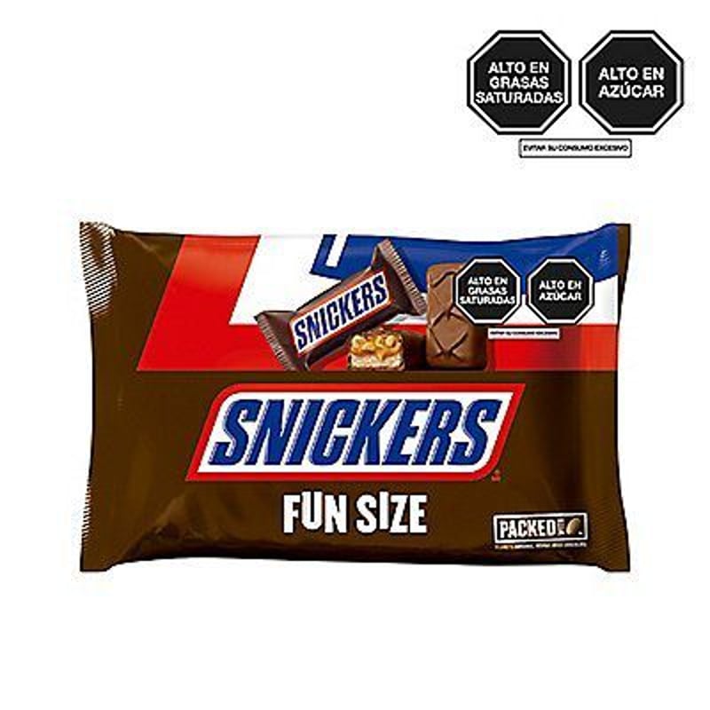 Snickers Fun Size 18 Unidades | Tottus Perú