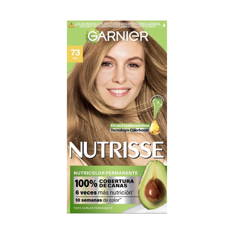Tinte para Cabello 73 Miel Nutrisse 157 mL Garnier | Tottus Perú