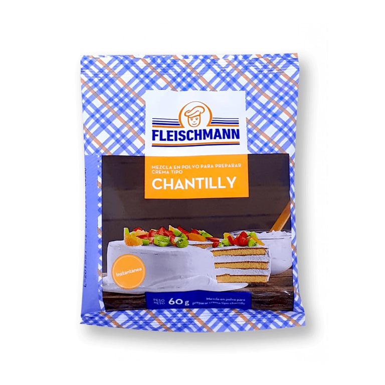 Chantilly Fleischmann 60 g | Tottus Perú