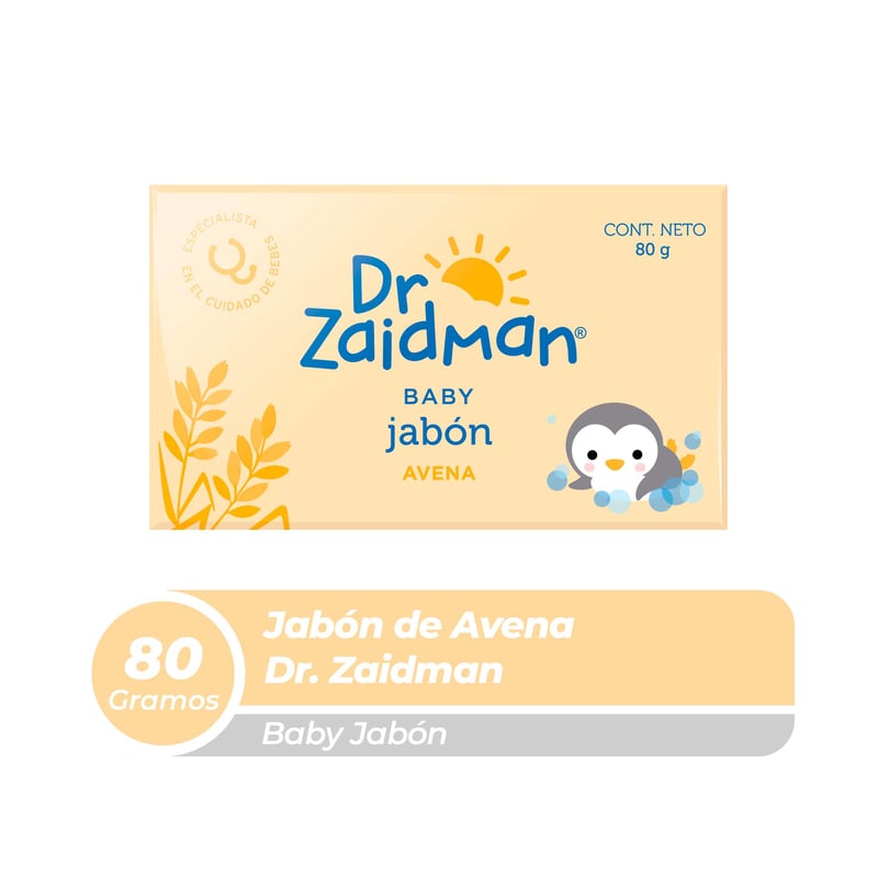 Jabón Dr Zaidman Avena Empaque 80 g | Tottus Perú