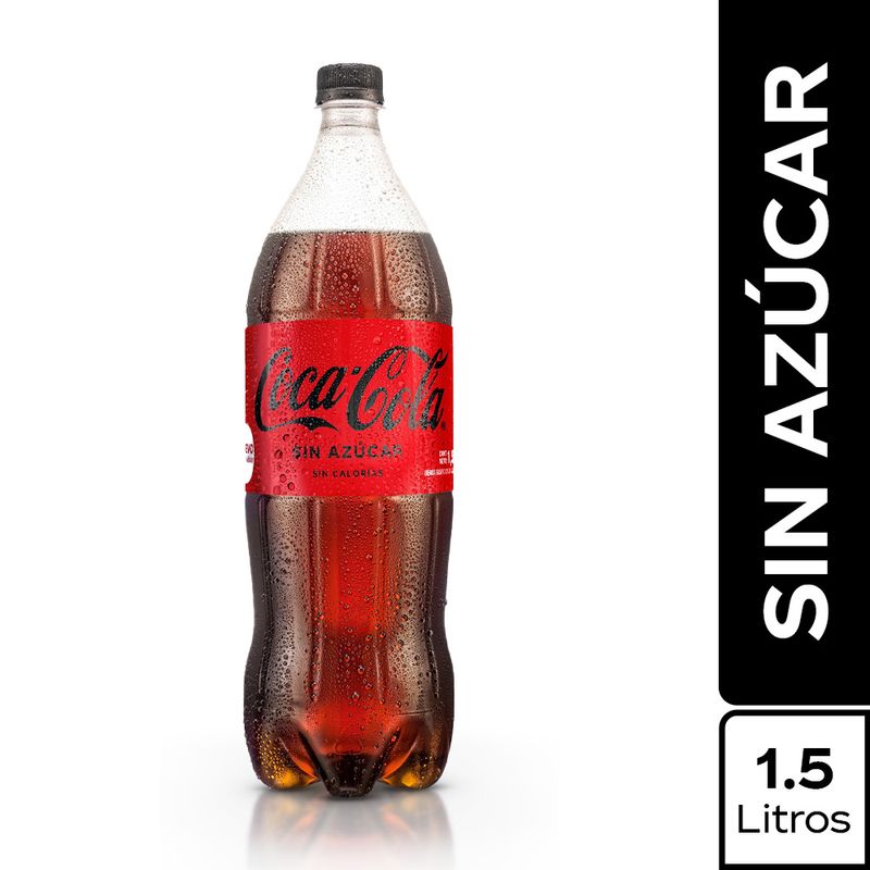 Gaseosa Coca Cola Zero 1.5 L | Tottus Perú