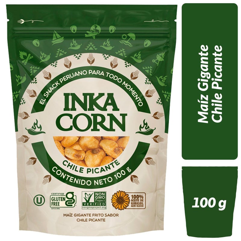 Maíz Gigante Inka Corn Chile Picante x 100 g | Tottus Perú