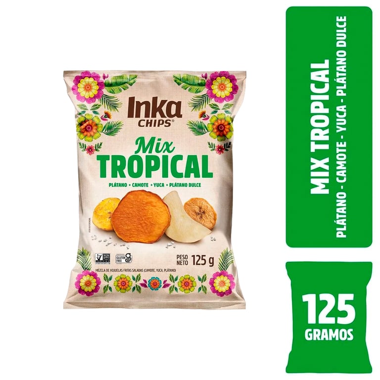 Veggie Chips Tropical Inka Chips 125 g | Tottus Perú