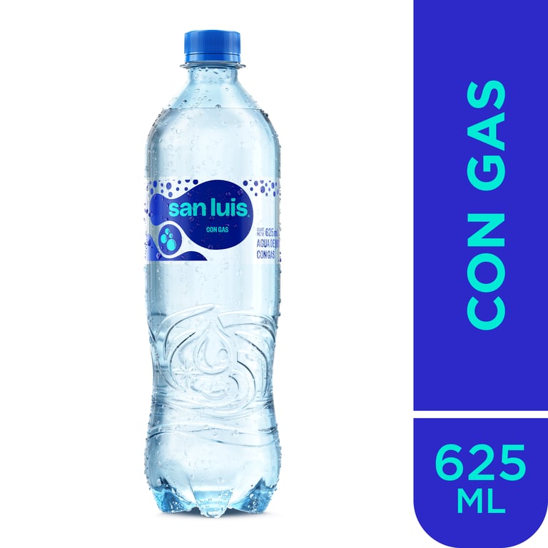 Agua Mineral con gas San Luis 625 mL | Tottus Perú