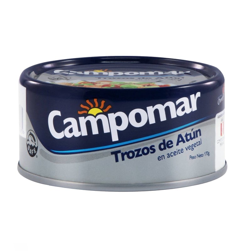 Trozos de Atún en Aceite Campomar 170 g | Tottus Perú
